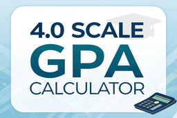 Free 4.0 Scale GPA Calculator - Standard Grade Point Average | Expert ...